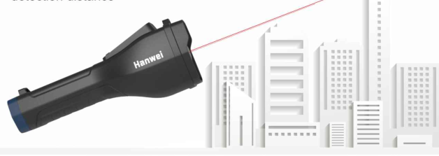 CH4 Methane Handheld Gas Leakage Detector With TDLAS Laser Technology
